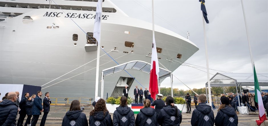 Msc Cruises Takes Delivery Of Msc Seascape From Fincantieri