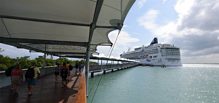 Cruise ship tourism on the increase in Belize
