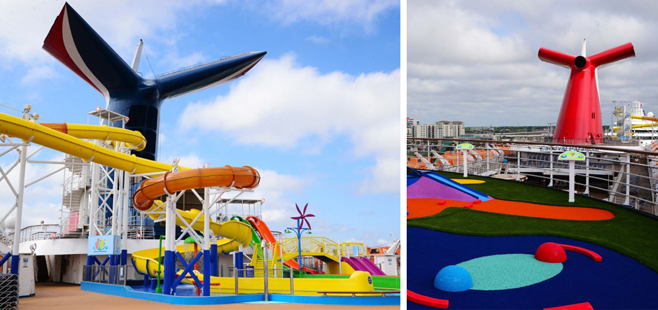 Carnival Splendor Water Park